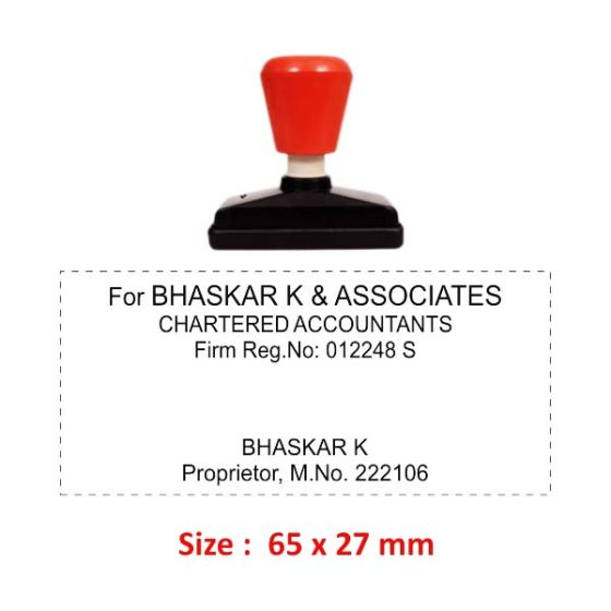 Dura Accountant Stamp 2D - Rubber Stamps and Seals manufacturer online ...