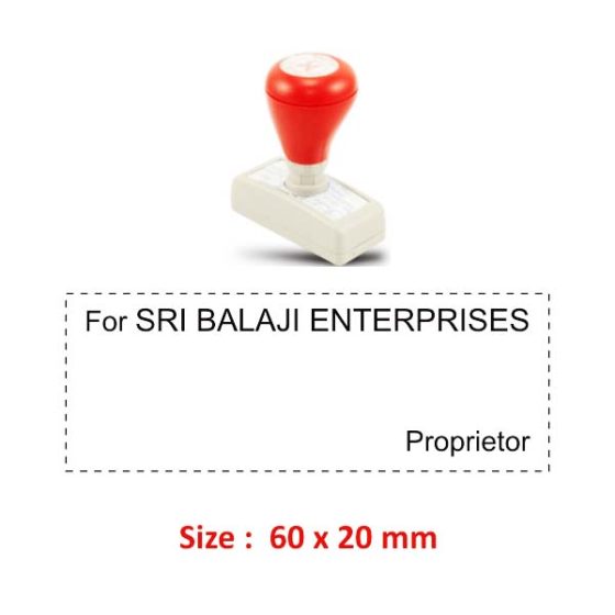 Dura Plus Proprietor Stamp-D - Rubber Stamps and Seals manufacturer ...